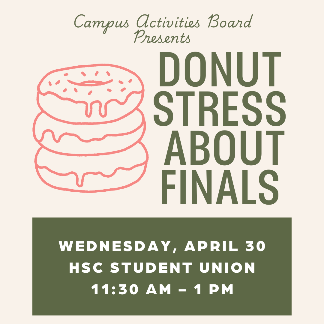Donut Stress About Finals - Students