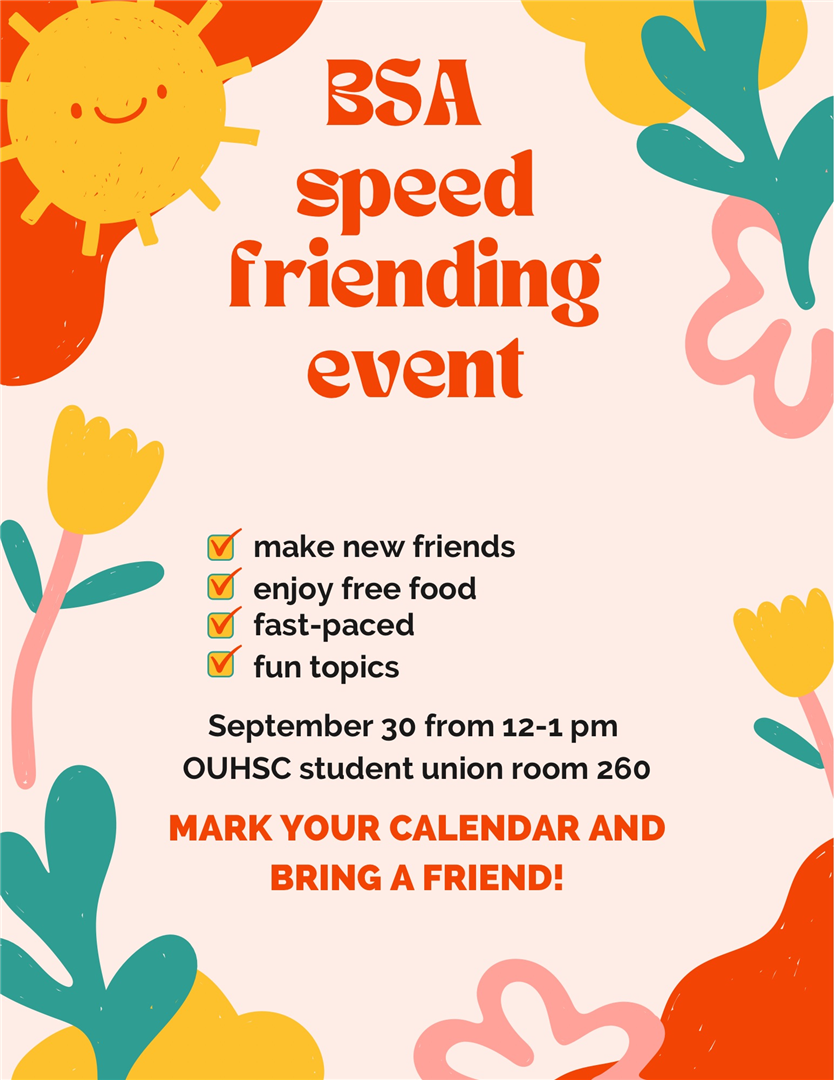 BSA Speed Friending - Students