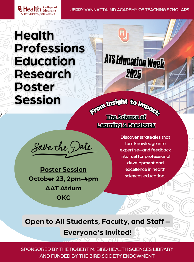 ATS Health Professions Education Research Poster Session...