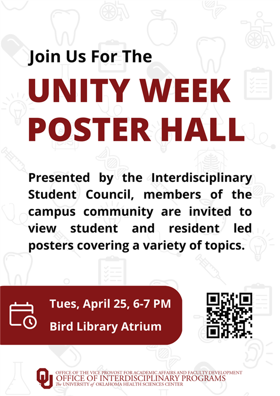 Unity Week Student-led Poster Hall - Students