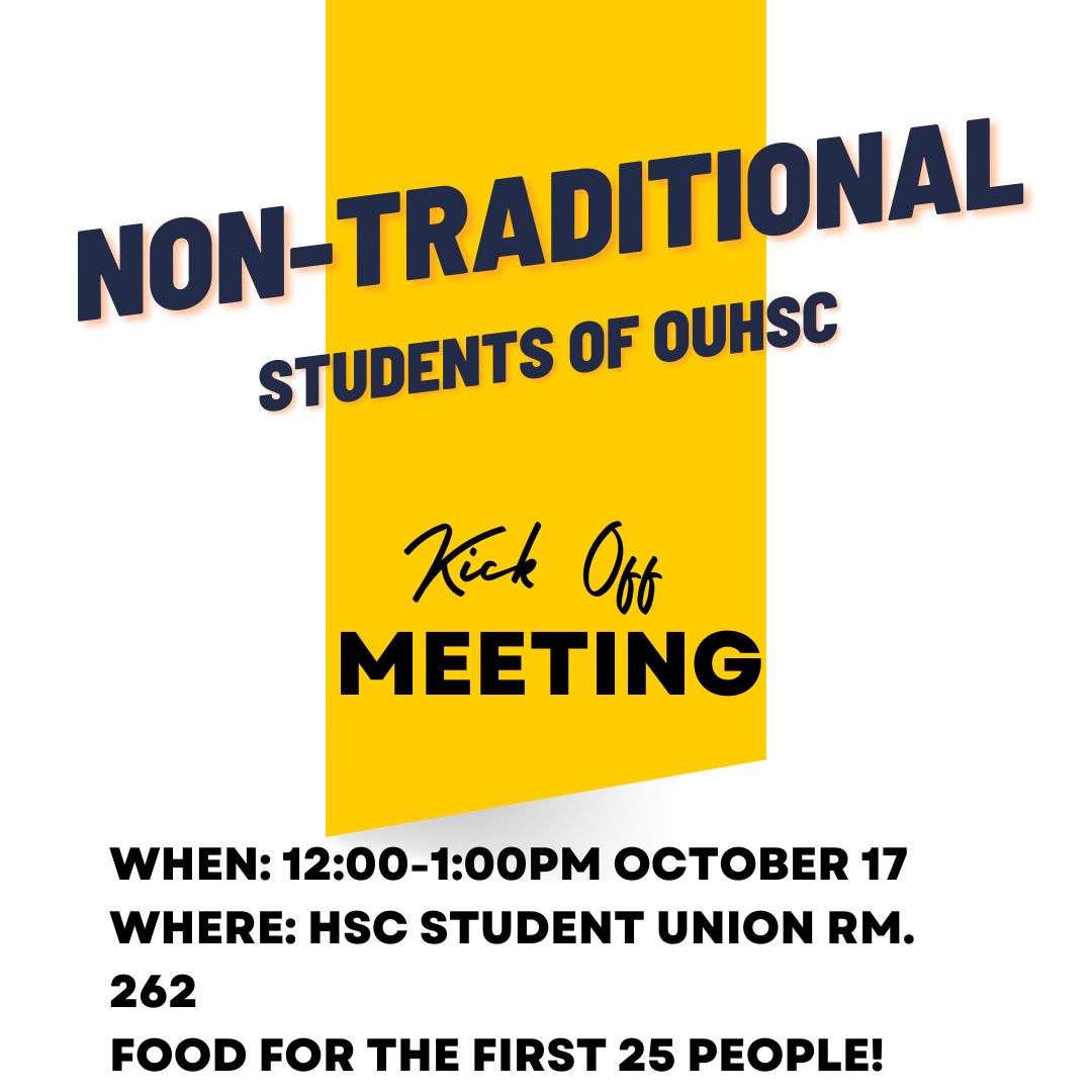 Non-Traditional Students of OUHSC | Kick-Off Meeting - Students