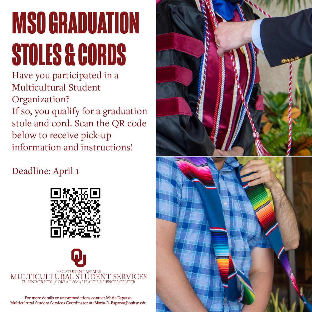 Multicultural Student Organization | GRADUATION STOLES & CORDS - Students