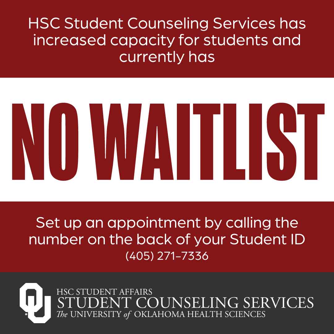 No Waitlist! - Students
