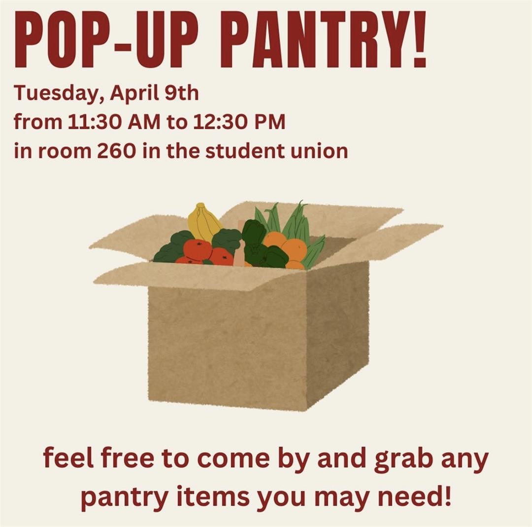 Pop-Up Pantry! - Students