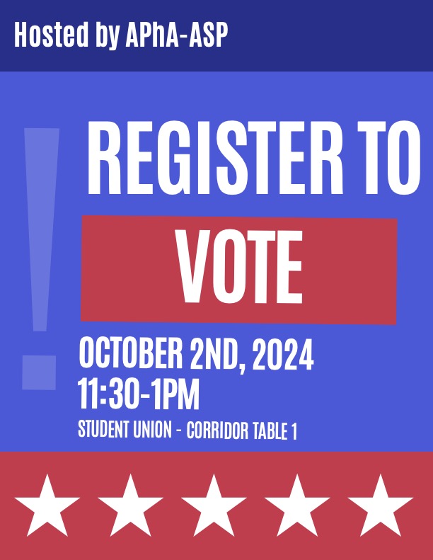 APhA-ASP Voter Registration Drive - Students