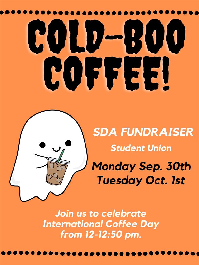 SDA Cold-Boo Coffee Fundraiser - Students