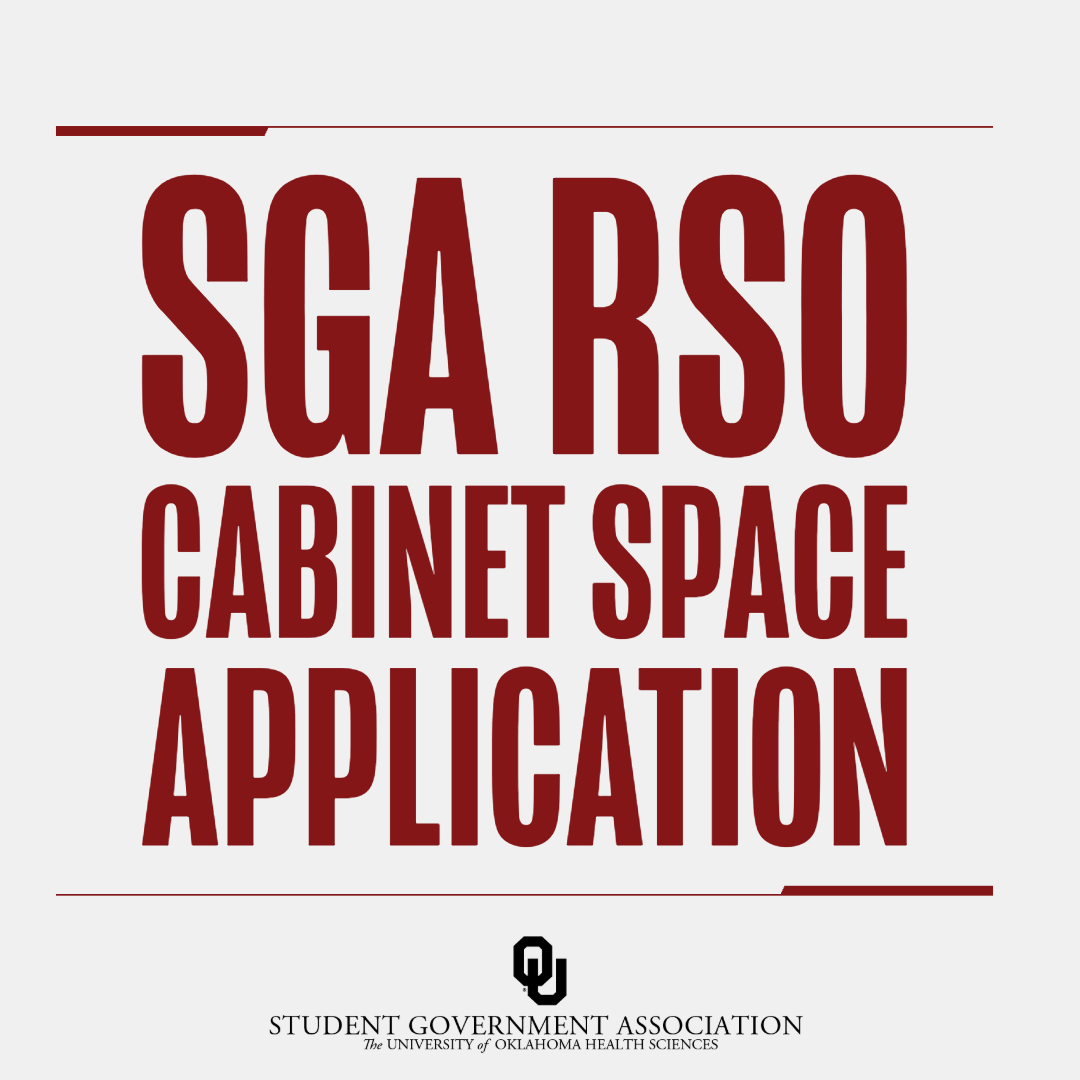 SGA Cabinet Space Allocation Application - Students