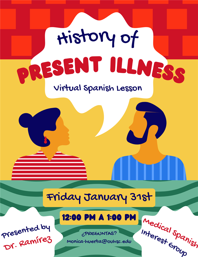 Medical Spanish Lesson on History of Present Illness - Students