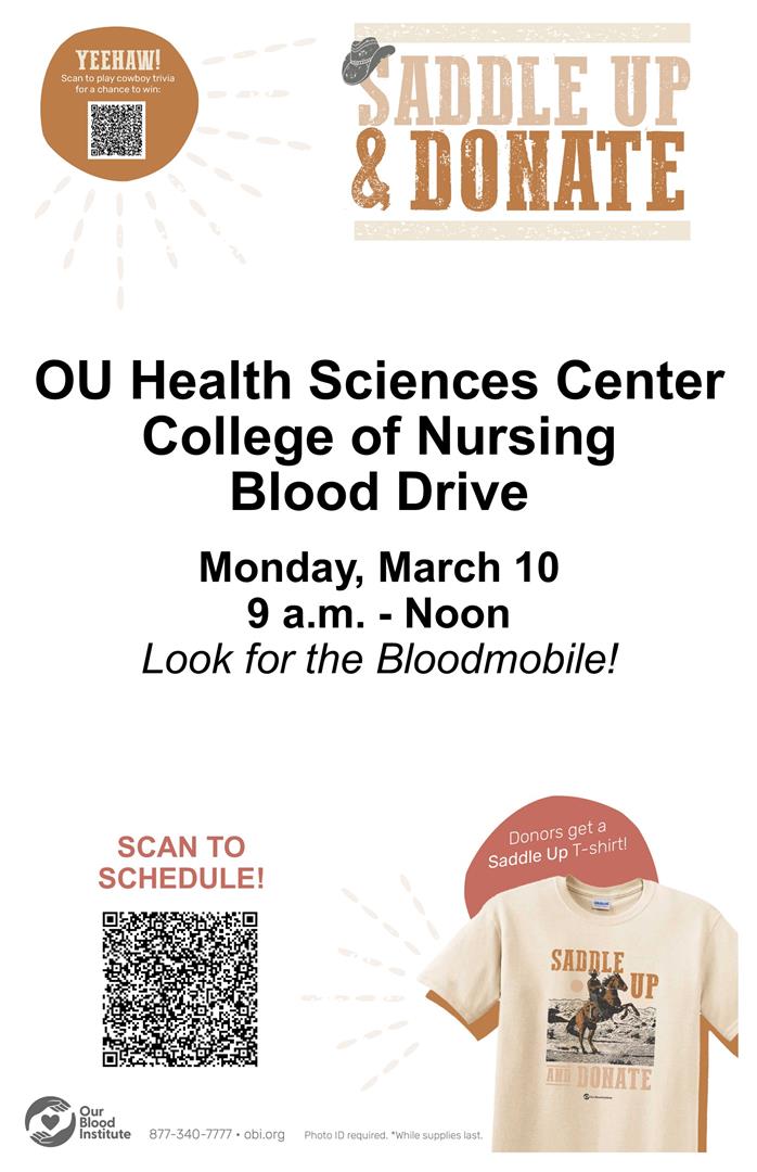 OBI Blood Drive: College of Nursing - Students