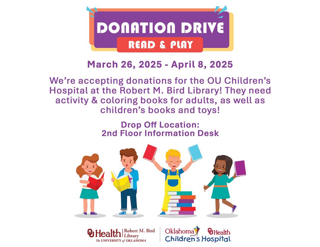 Donation Drive: Read & Play! - Students