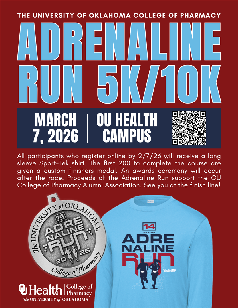 14th Annual Adrenaline Run 5K/10K - Students